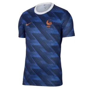 Nike Fff Soccer Short-sleeve Supporter's Top - Blue