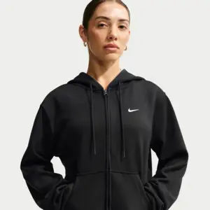 Nike Studio Fleece Sport Dri-fit Full-zip Hoodie - Black