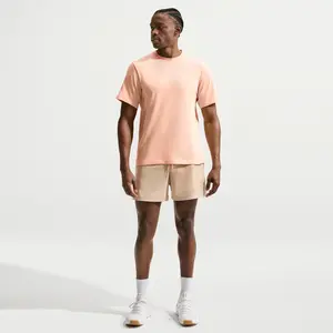 Nike Primary Dri-fit Short-sleeve Versatile Top - Orange