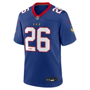 Nike France National Team Soccer X Nfl Game Jersey - Blue