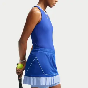Nike Nikecourt Advantage Dri-fit Tennis Skirt - Blue