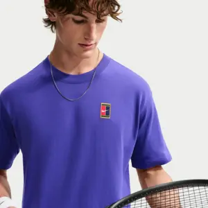 Nike Court Max90 Tennis T-shirt - Purple