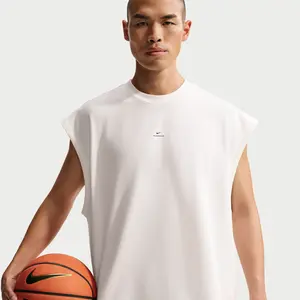 Nike Standard Issue Dri-fit Basketball Sleeveless Top - White