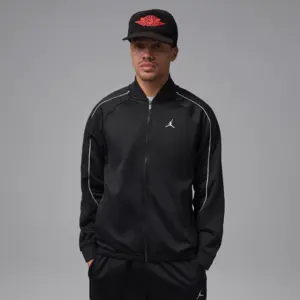 JORDAN Brooklyn Tricot Track Jacket - Black