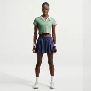 Nike Nikecourt Court Collection Dri-fit Tennis Polo - Green