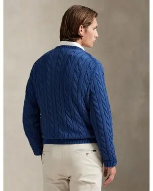 Polo Ralph Lauren Cable Knit Cotton Sweater