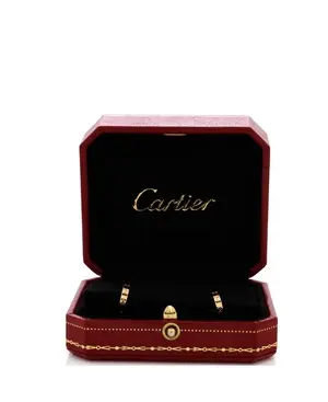 CARTIER Small Love Hoop Earrings 18k