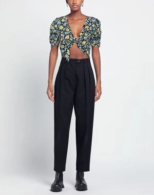 Versace Floral Print Cotton Top
