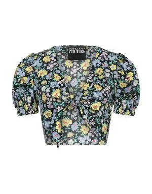 Versace Floral Print Cotton Top