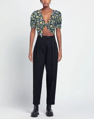 Versace Floral Print Cotton Top
