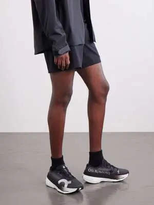 On Cloudboom Max Rubber-trimmed Mesh Sneakers