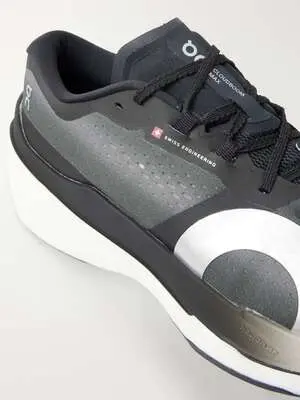 On Cloudboom Max Rubber-trimmed Mesh Sneakers