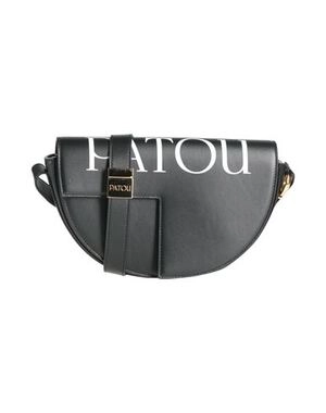 PATOU Cross-body Bag Calfskin, Zamak - Black