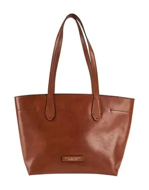 THE BRIDGE Leather Tote Bag - Brown