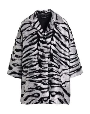 Dolce & Gabbana Coat Size Polyester, Acrylic, Acetate, Metallic Polyester - Silver