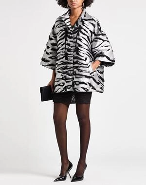 Dolce & Gabbana Single-breasted Zebra-print Coat