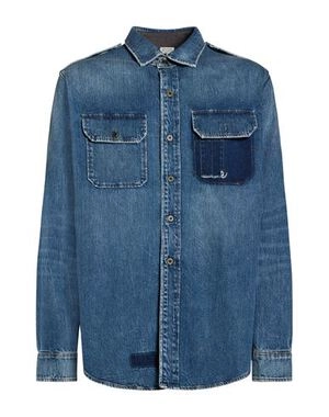 MAISON MARGIELA Denim Shirt Size Cotton - Blue