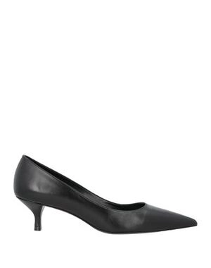 STUART WEITZMAN Pumps Size Leather - Black