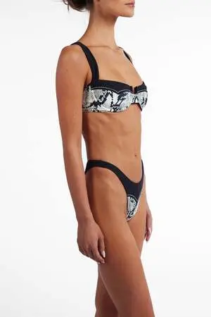 SAME LOS ANGELES Western Underwire Top