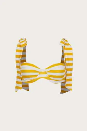 SAME LOS ANGELES The Lady Bra - Yellow Stripe