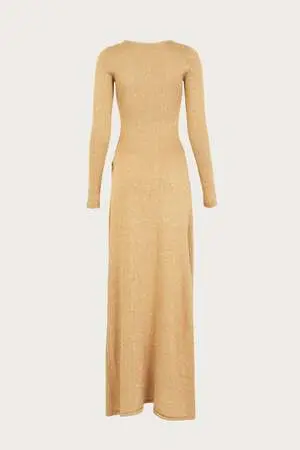 SAME Long Sleeve Twist Dress