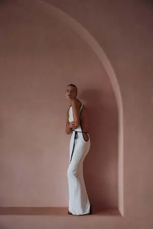 SAME Tie Maxi Dress