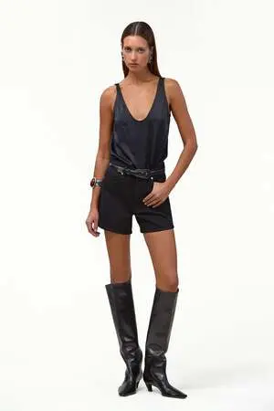 SAME DENIM The Perfect Denim Short - Black
