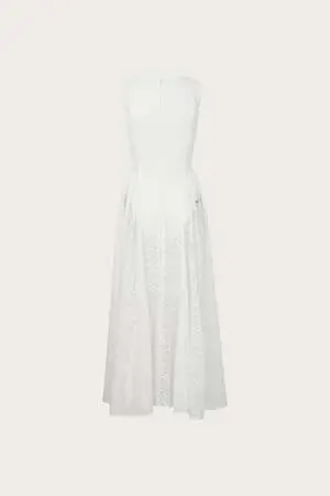 SAME French Lace Midi Dress