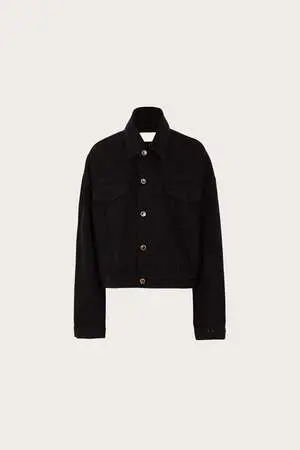 SAME DENIM The Perfect Denim Jacket - Black
