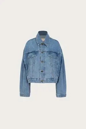 SAME DENIM The Perfect Denim Jacket - Classic Blue