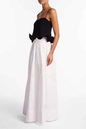 SAME Poplin Maxi Skirt