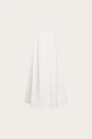 SAME Poplin Maxi Skirt