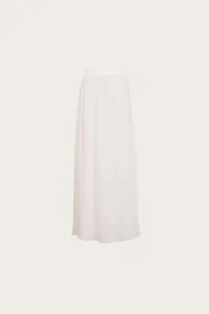 SAME Chiffon Maxi Skirt - Cream