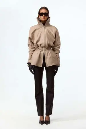 SAME The Leather Parka