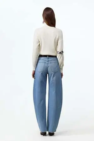 SAME Relaxed Ribbed Turtleneck