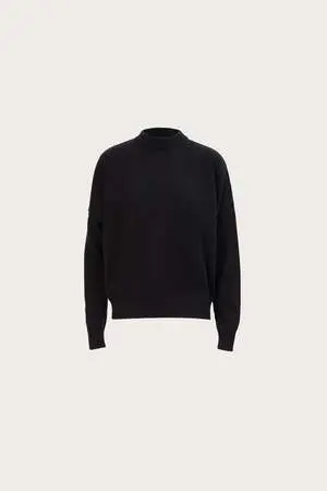 SAME Lightweight Wool Sweater - Black