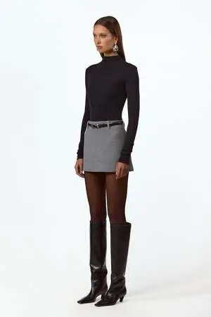 SAME Wool Mini Skirt