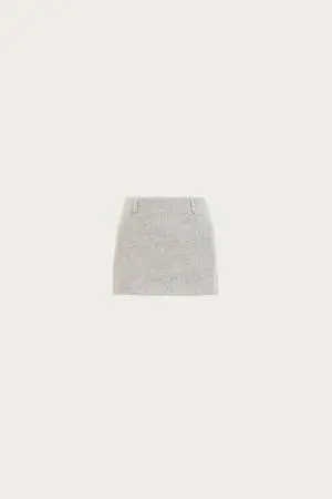 SAME Wool Mini Skirt