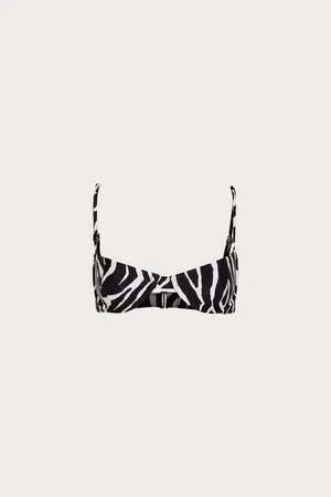 SAME LOS ANGELES Bra Top - Zebra