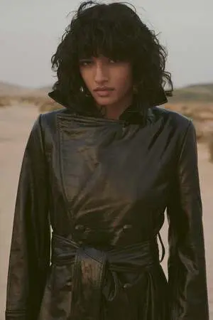 SAME The Leather Trench
