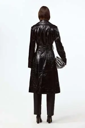 SAME The Leather Trench