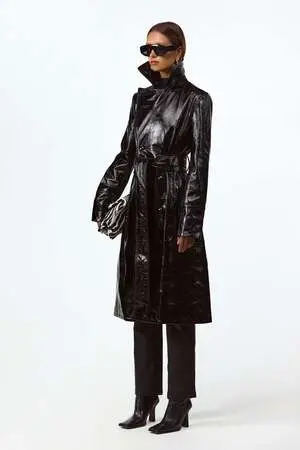 SAME The Leather Trench
