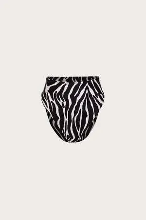 SAME LOS ANGELES High Rise Bottom - Zebra