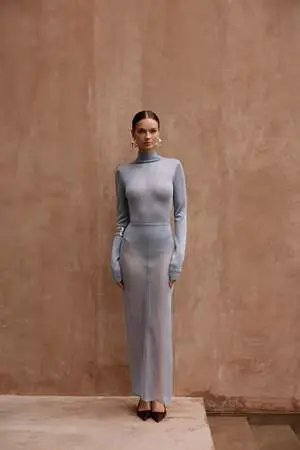 SAME Open Back Knit Bodysuit