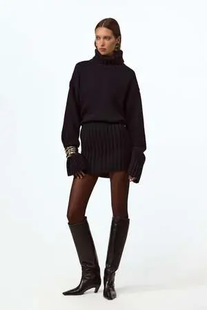 SAME Knit Sweater Dress
