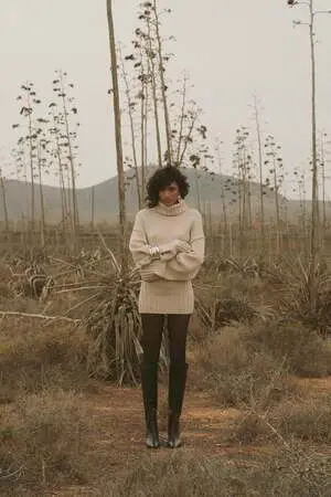SAME Knit Sweater Dress