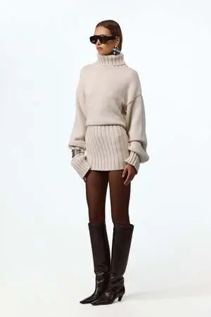 SAME Knit Sweater Dress
