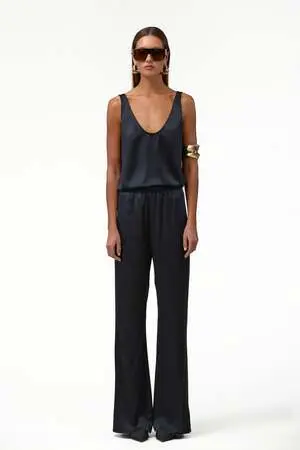 SAME Silk Pant - Black