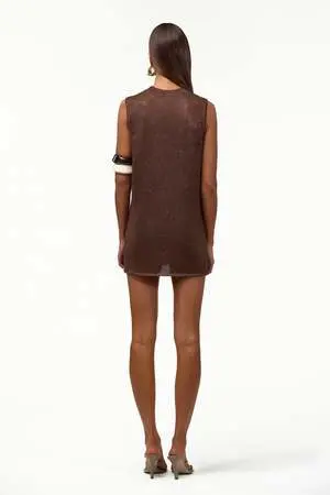 SAME Sleeveless Knit Mini Dress
