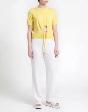 COMPAGNIA ITALIANA Knit Cropped Sweater